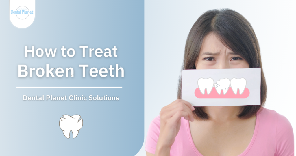 Broken tooth, chipped and cracked teeth treatment